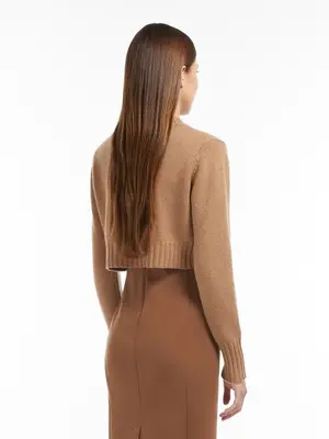 Max Mara Cashmere Ribbed Pullover - Brown