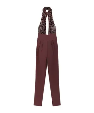 Elisabetta Franchi Pleated Jumpsuits