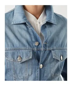 Brunello Cucinelli Lightweight Four-pocket Jacket - Denim
