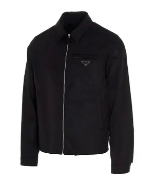 Prada Re-nylon Logo Jacket