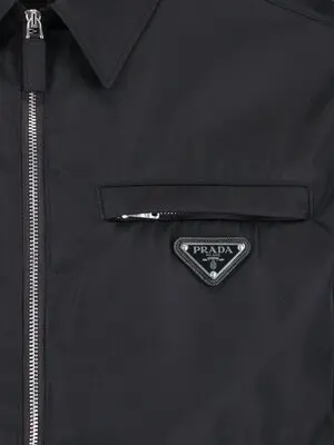 Prada Re-nylon Logo Jacket