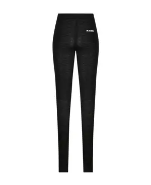 JIL SANDER Technical Leggings - Black