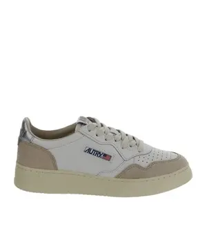 AUTRY Medalist Logo Patch Low-top Sneakers - Gray