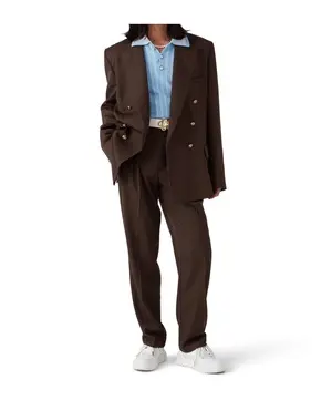 Casablanca Double-breasted Tailored Jacket With Peak Lapels - Brown