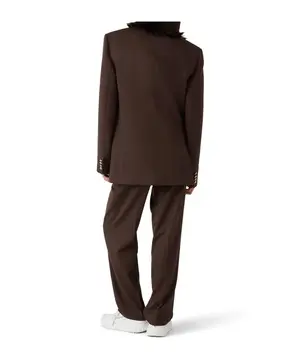 Casablanca Double-breasted Tailored Jacket With Peak Lapels - Brown