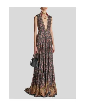 Etro Mini Saturno Bucket Shoulder Bag - Black