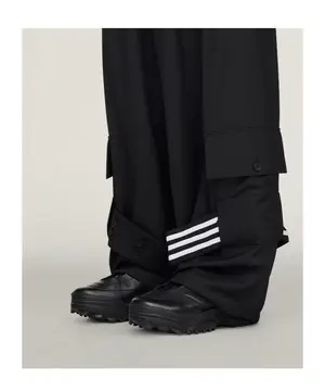 Y3 Cargo Trousers With Drawstring And Adjustable Straps