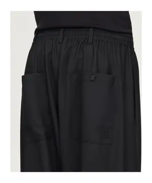 Y3 Cargo Trousers With Drawstring And Adjustable Straps