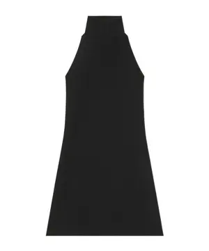 Halterneck Open Back Mini Dress