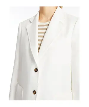 Max Mara Single-breasted Jacket - Silk