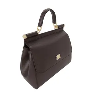 Dolce & Gabbana Small Sicily Tote Bag - Black