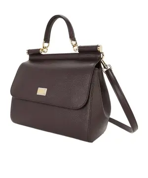 Dolce & Gabbana Small Sicily Tote Bag - Black