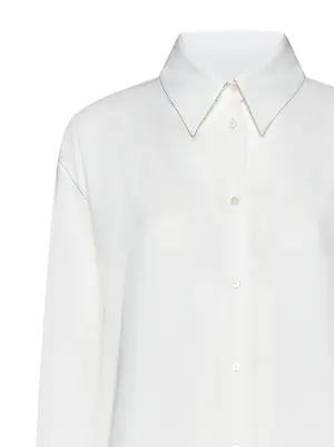 Fabiana Filippi Georgette Button-up Shirt