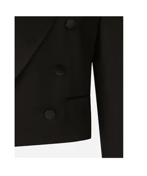 Dolce & Gabbana Double-breasted Cropped Jacket