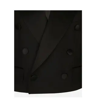 Dolce & Gabbana Double-breasted Cropped Jacket