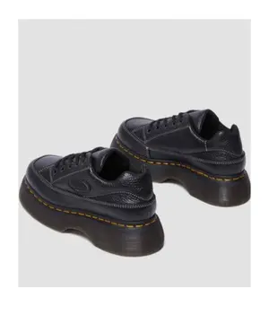 Dr. Martens Buzz 5-eye Milled Nappa Leather Platform Shoes