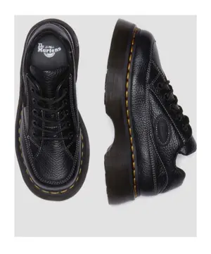 Dr. Martens Buzz 5-eye Milled Nappa Leather Platform Shoes
