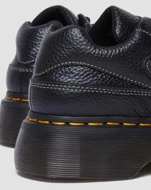 Dr. Martens Buzz 5-eye Milled Nappa Leather Platform Shoes