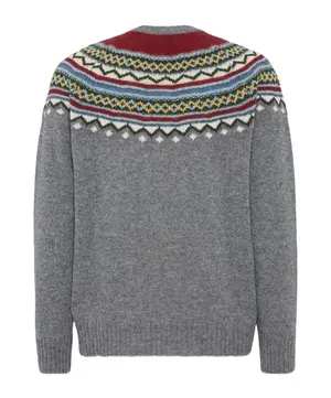 Dsquared2 Nordic Knit Jumper - Gray