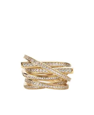 FERRAGAMO Logo Ring - Yellow