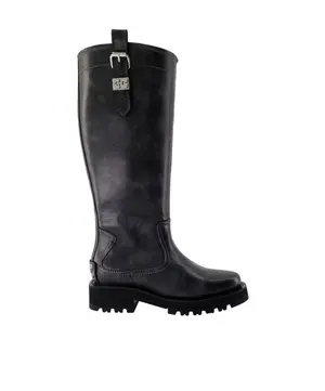 GANNI High Boots - Black