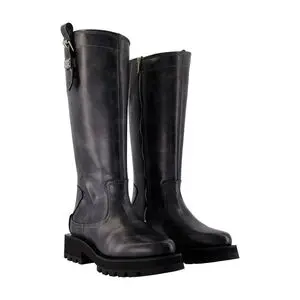GANNI High Boots - Black