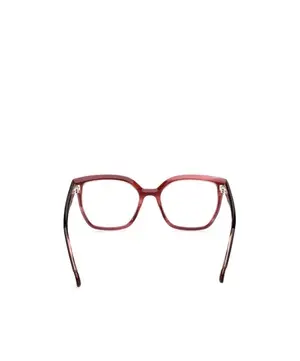 Moncler Rectangular Eyeglasses - Red