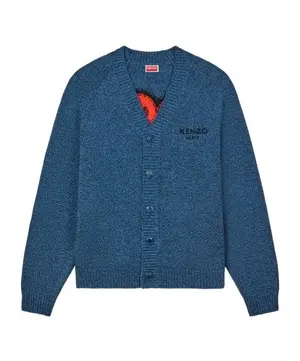 Kenzo Cotton Wool Boke Flower Cardigan