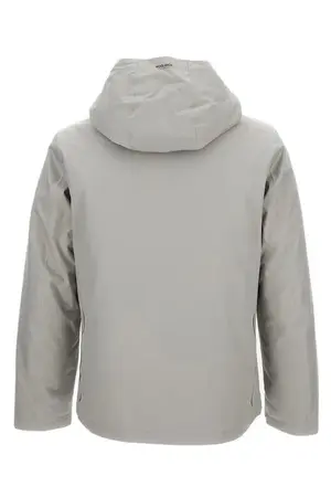 Woolrich Drawstring Hooded Jacket - Gray