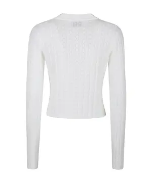 LOULOU STUDIO Tinos Knit Top - Ivory