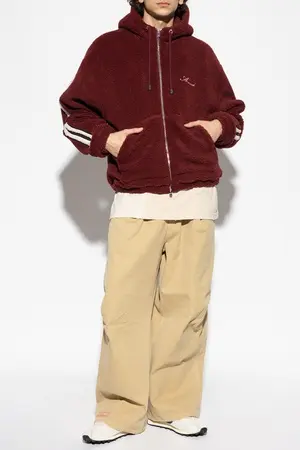 Amiri Bone Detail Zip-up Hoodie