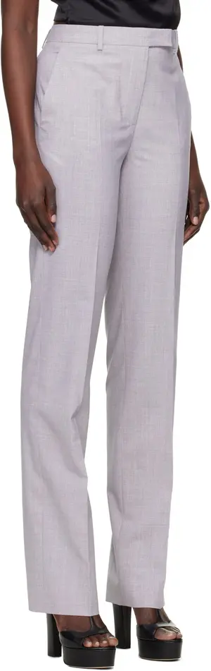 Versace Tailored Straight-leg Trousers With Medusa '95 Hardware