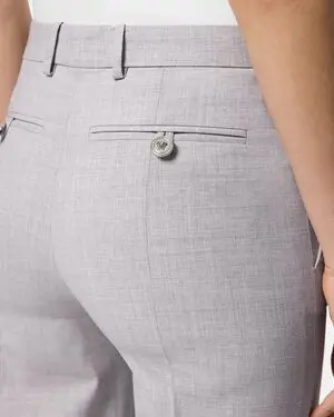 Versace Tailored Straight-leg Trousers With Medusa '95 Hardware