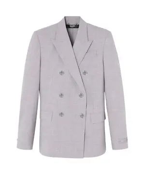 Versace Double-breasted Tailored Blazer