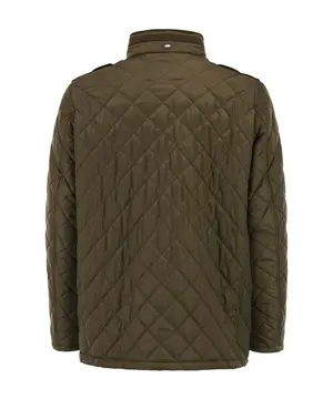 Herno Diamond Quilted Long-sleeved Jacket