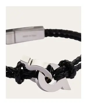FERRAGAMO Wrapped Gancini Bracelet