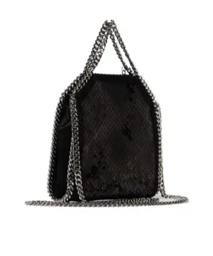 Stella McCartney Chain Shoulder Bag - Black