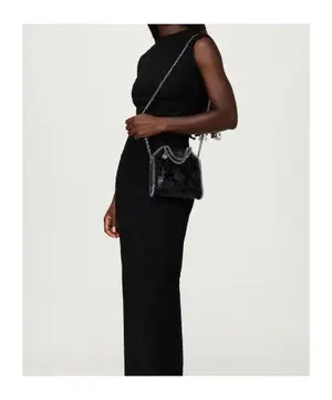 Stella McCartney Chain Shoulder Bag - Black