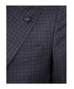 LARDINI Houndstooth-pattern Blazer