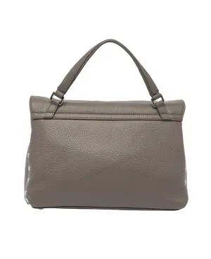 ZANELLATO Small Postina Foldover Top Tote Bag - Black