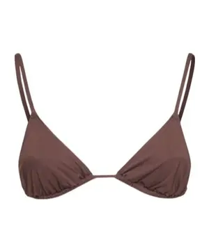ST. AGNI Triangle Bikini Top - Red