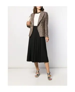 Tagliatore Double-breasted Blazer With Lurex Effect