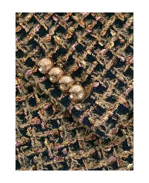 Tagliatore Double-breasted Blazer With Lurex Effect