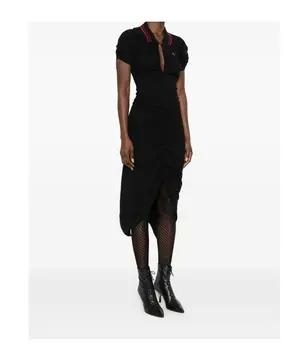 VIVIENNE WESTWOOD Pulling Dress With Saturn Motif - Black