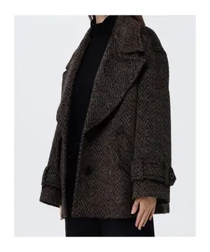 DONDUP Single-breasted Coat With Notched Lapel