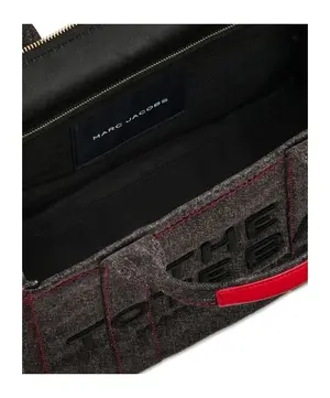 Marc Jacobs Denim Medium Tote Bag - Black