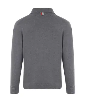 Thom Browne Striped Trim Knitted Cardigan