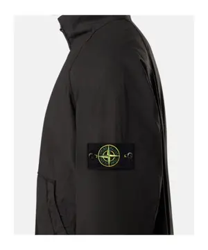 Stone Island Tela Paracadute Track Jacket - Black