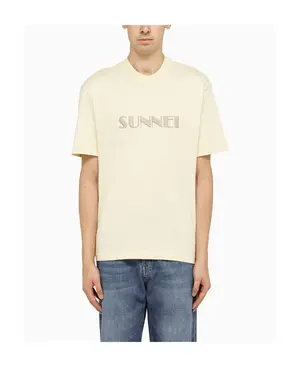Sunnei Short-sleeved Cotton T-shirt