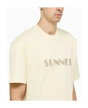 Sunnei Short-sleeved Cotton T-shirt